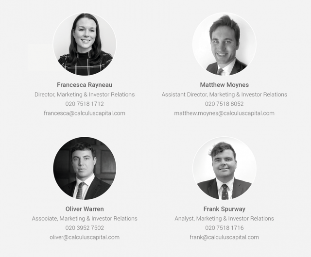 Q1 2022 Update - Calculus Capital